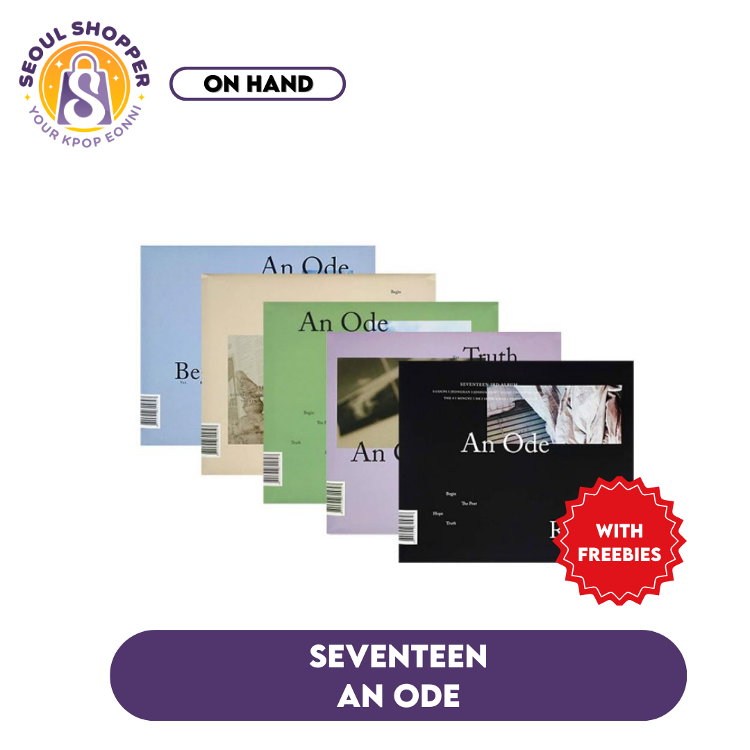 Seventeen 3rd Album - An Ode – Seoul Shopper