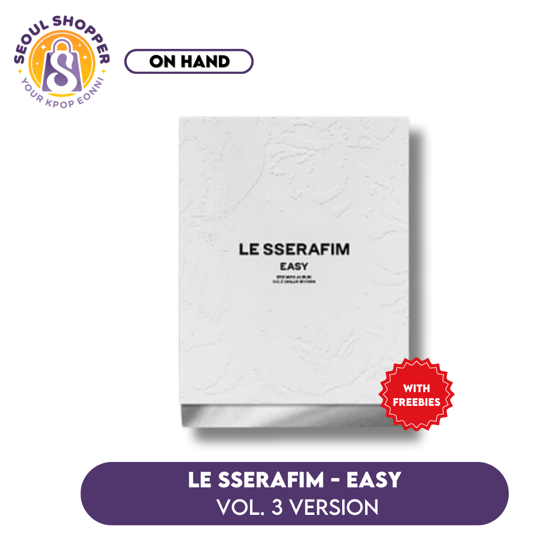 LE SSERAFIM - [EASY] 3rd Mini Album – Seoul Shopper